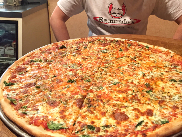 WATCH: I tried the Ramundo's colossal pizza challenge and the results ...