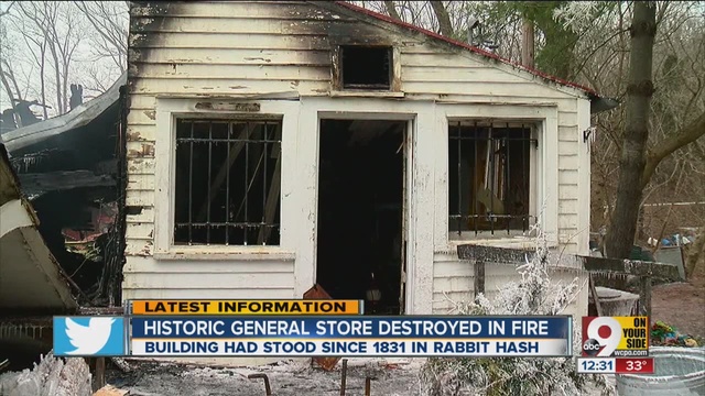 Rabbit Hash General Store fire video, photos: Rabbit Hash plans to ...