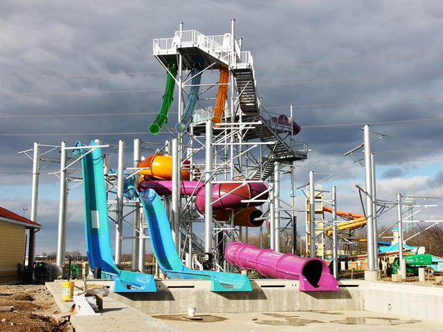 Kings Island debuting new 7-story water slide tower 'Tropical Plunge ...