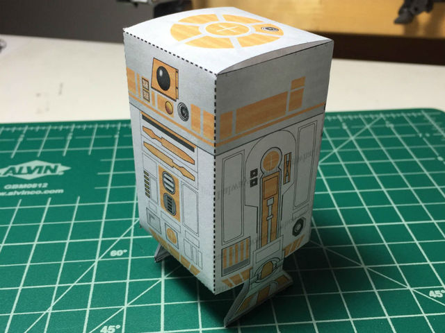 Celebrate May the Fourth with 'Star Wars'-themed paper toy droid - WCPO ...