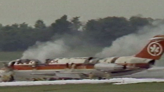 From The Vault: 23 die on burning Air Canada flight making emergency ...