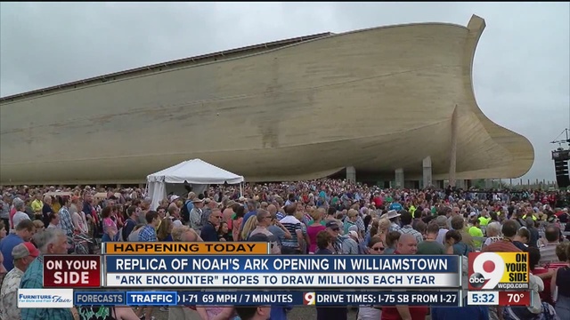 WCPO takes a peek inside NKY Ark Encounter attraction - WCPO Cincinnati, OH