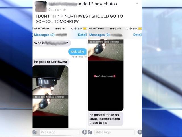 PD: Northwest High School student arrested after school shooting threat ...