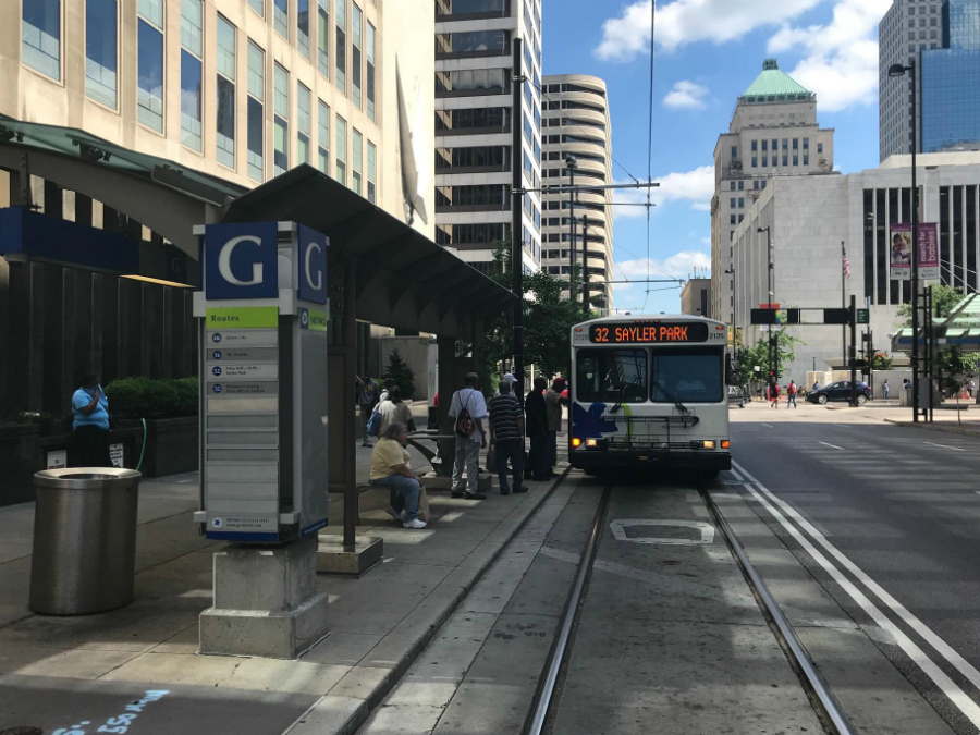Cincinnati Metro: City to test its first-ever bus-only traffic lane ...