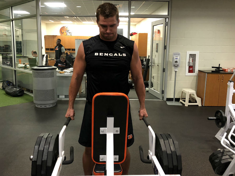 Bengals rookie Sam Hubbard focused on eating right and conditioning ...