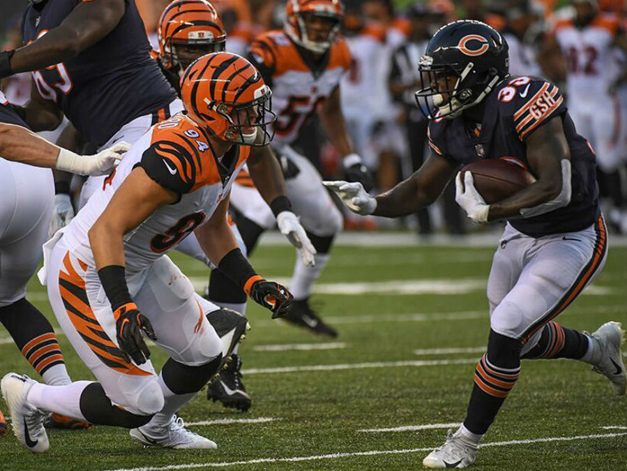 An inside look into Sam Hubbard's NFL preseason debut with the Bengals ...