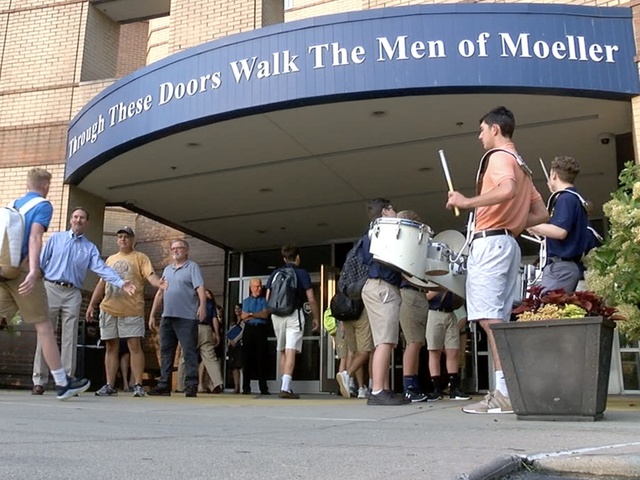 Moeller High School students enjoy upgrades to the school on first day ...
