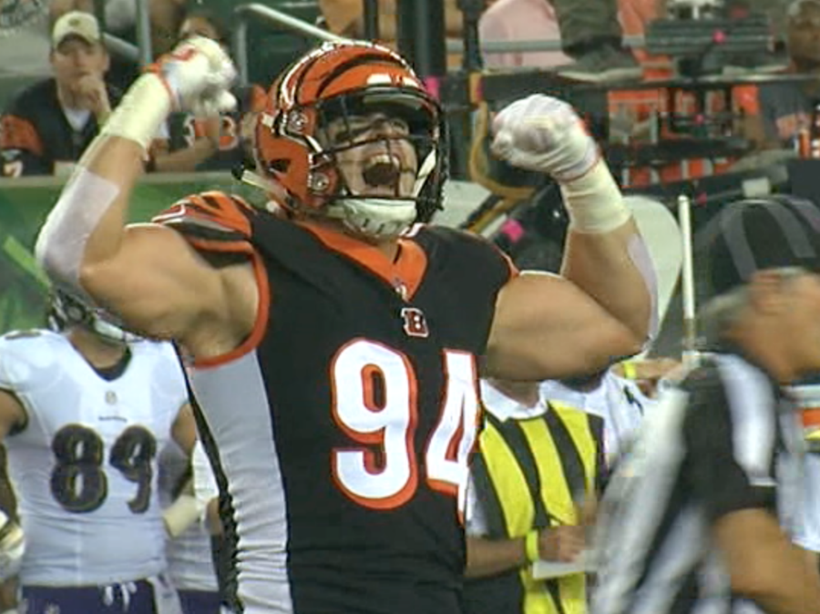 Bengals' Sam Hubbard couldn't have asked for a more memorable regular ...